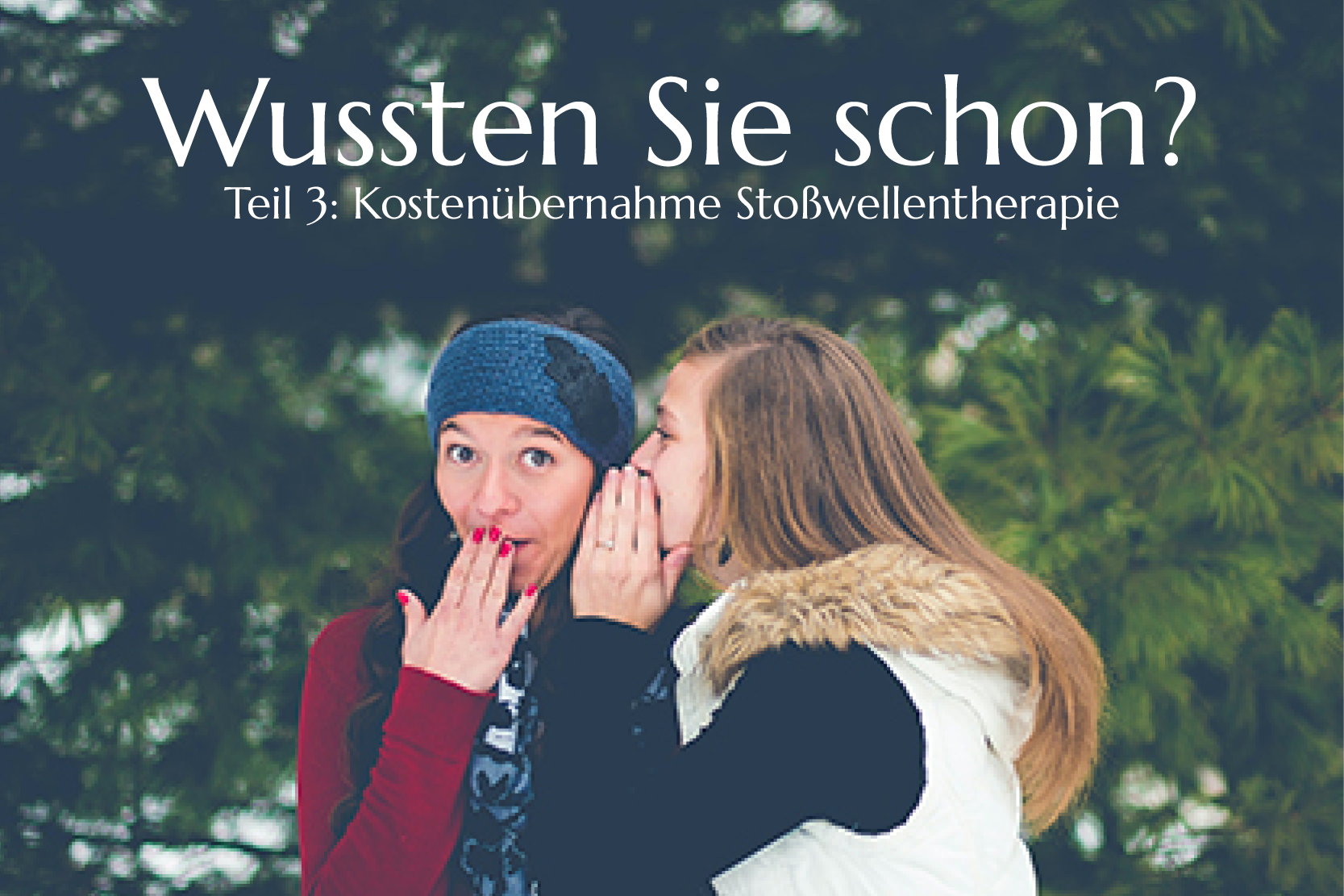 Wussten Sie schon? Thema Stoßwellentherapie - Orthopädisches Zentrum Sprockhövel